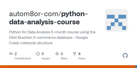 Github Autom8or Compython Data Analysis Course Python For Data