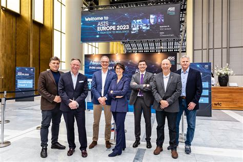 UPDATE ASIS Internationals European Regional Board Announces