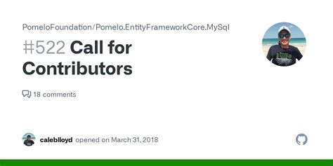 Call For Contributors Issue 522 PomeloFoundation Pomelo