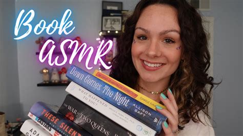 Asmr Books Late Spring Reads 2022 📚 Tapping Tracing Page Flipping