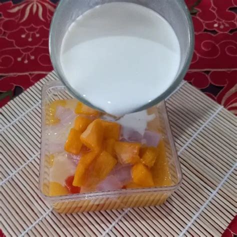 Resep Buko Mangga Susu Full Cream Sederhana Rumahan Di Yummy App