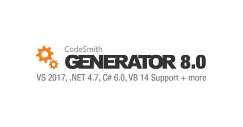 Codesmith Generator 80 Has Arrived Codesmith Tools