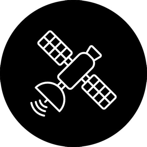 Premium Vector Satellite Icon
