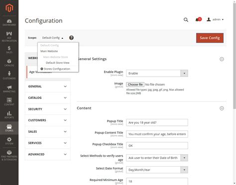 Age Verification Magento Extension Age Restriction Pop Up