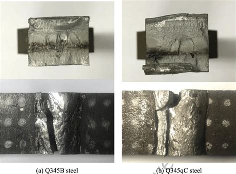 Fracture Appearance Of Welding Specimens Download Scientific Diagram
