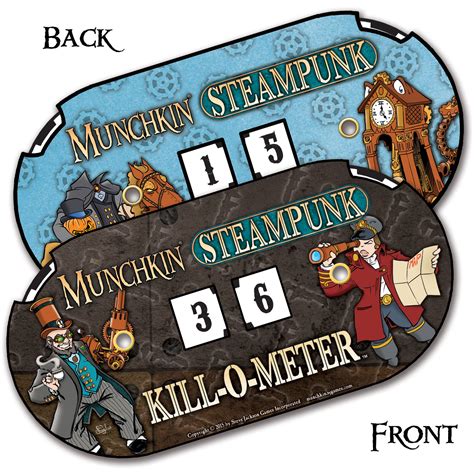 Munchkin Steampunk Kill O Meter