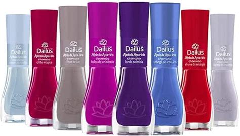 Kit Esmalte Dailus Atras Do Arco Iris Cores Amazon Br