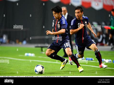 15th Aug 2012 Shinji Kagawa Yuto Nagatomo JPN AUGUST 15 2012