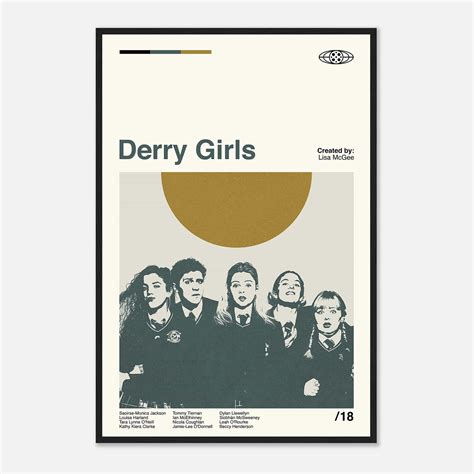 Derry Girls Poster Derry Girls Print Derry Girls Movie Citiesbox