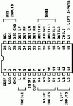 TDA 7318 Tube TDA7318 Röhre TDA 7318 ID62074 IC Integra Radiomuseum org