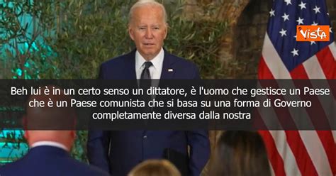 Biden Xi Jinping Un Dittatore Lo è In Un Certo Senso Governa Un