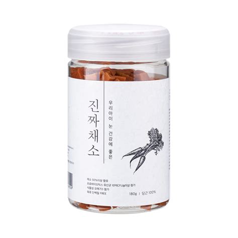 진짜육포 진짜채소 당근 유산균 180g 강아지대통령