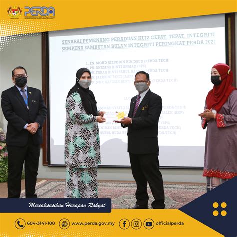 Sambutan Hari Integriti Perda 2021