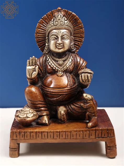 Home And Living Home Décor Statues Handmade Kuber Statue Indian God Statue Kubera Sculpture Hindu