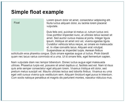 Float در Css — آموزش Css بخش بیست و نهم فرادرس مجله‌