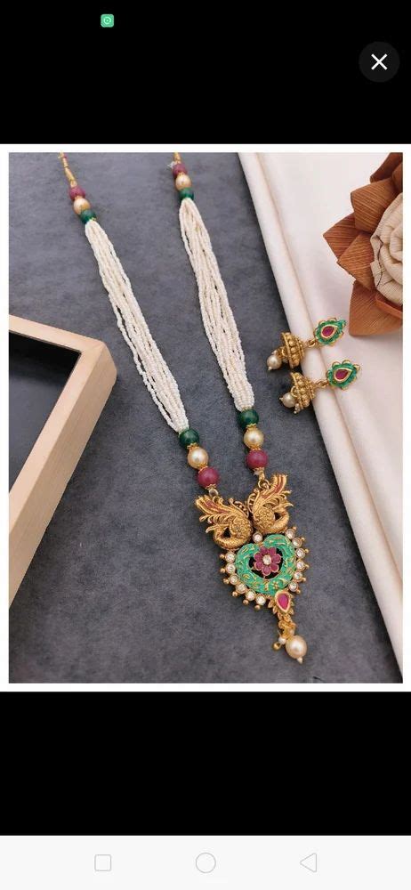 Golden Wedding Moti Mala At 210 Piece In Pune ID 2849774652788