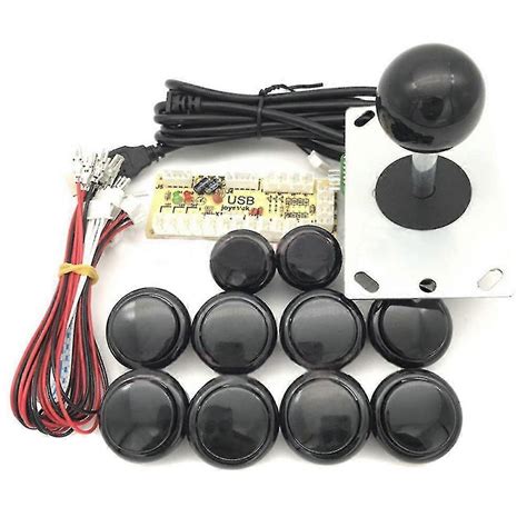 arcade buttons game usb encoder pc joystick controller diy kit for mame jamma games fruugo uk