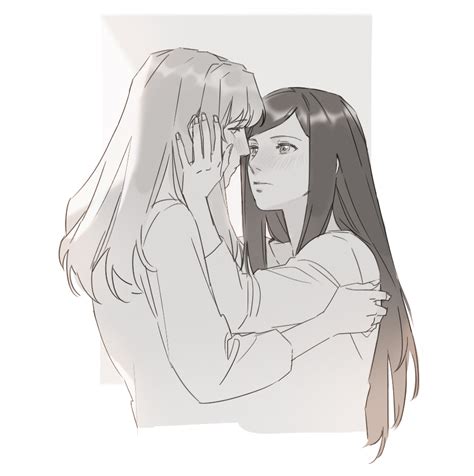 Kuga Natsuki And Fujino Shizuru My Hime Drawn By Guri Gom Danbooru