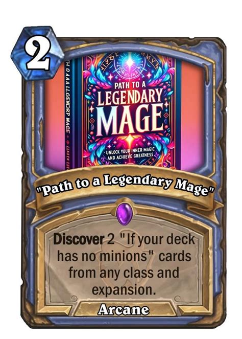 Made Some Cards For Spell Mage R Customhearthstone