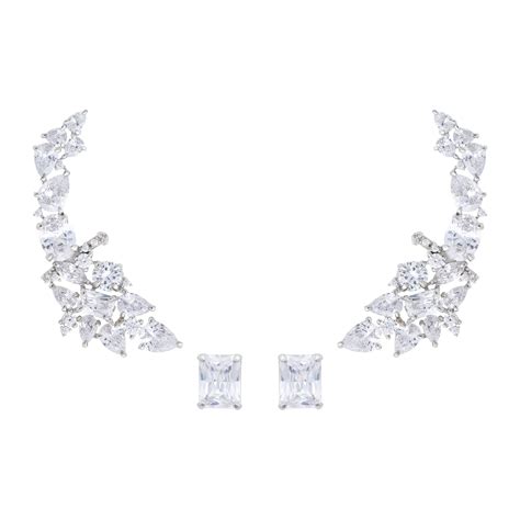 Brinco Ear Cuff em Jéssica Puziol Joias em prata e semi joias de luxo