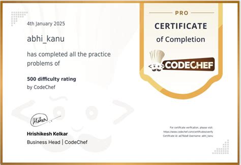 Codechef Codingjourney Problemsolving Keepcoding Abhishek Kanu