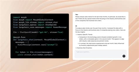 Python Framework For Ai App Development Launch Week Morph Blog