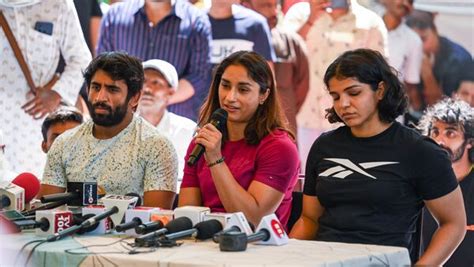 Wrestlers Suspend Protest Against Wfi Chief Till June 15 After Meeting