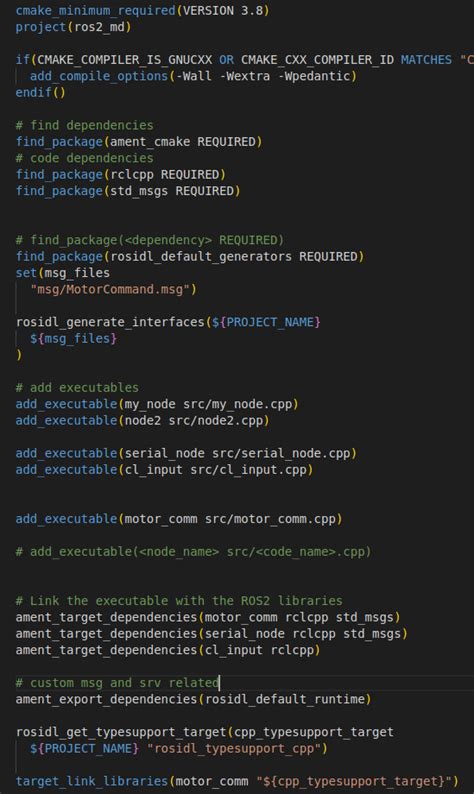Ros2 Interface Problem Rros