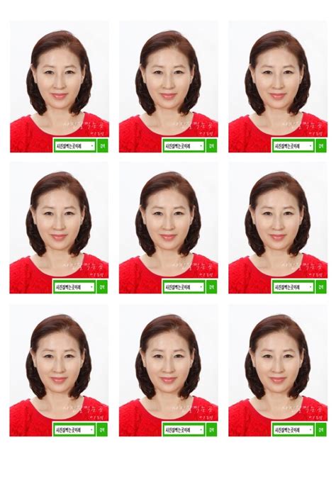 증명사진사이즈반명함사진사이즈는 네이버 블로그