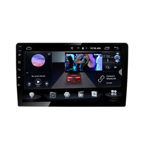 Universal DIN Carplay Android Auto Inch Foldable Detachable Touch Screen GPS Bt FM Octa
