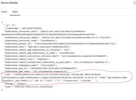Log Field Has Unicode Encoding Handling Issue Openobserve