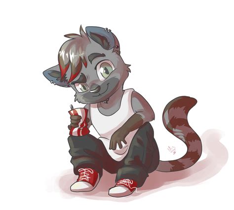 Chibi Furry Cat By Homa Nix On Deviantart