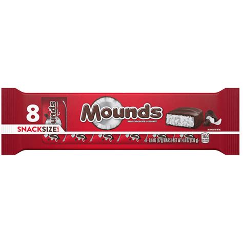 Mounds Dark Chocolate And Coconut Individually Wrapped Gluten Free