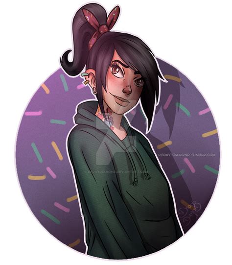 Fanart Vanellope Von Schweetz By Deoxydiamond On Deviantart