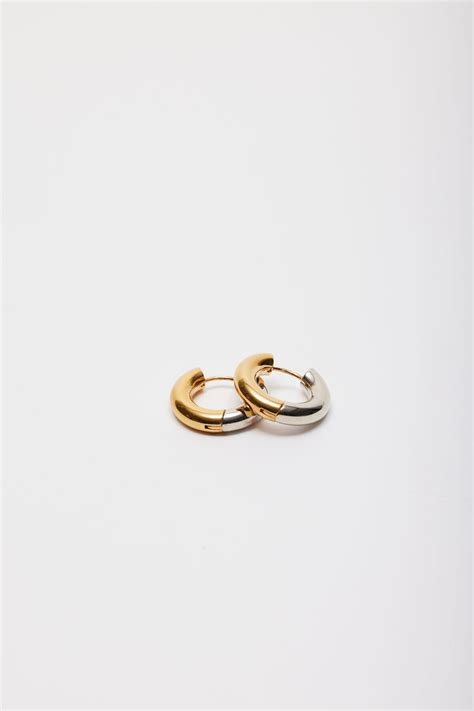 Dynamite Reversible Thick Hoop Earrings 1000817312cx
