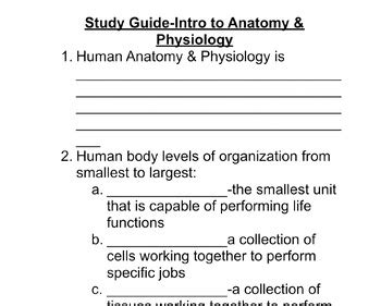 Study Guide Intro To A P By Coach Smith Science TPT