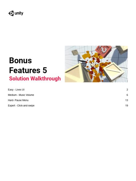 Unity Game Ui Features Guide Pdf Games And Activities