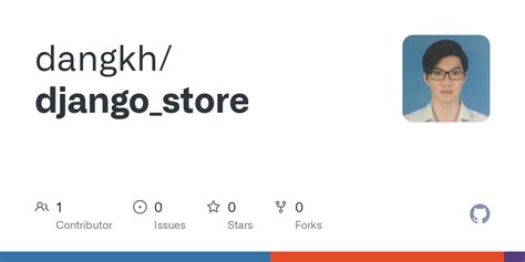 Github Dangkh Django Store
