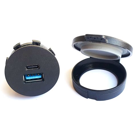 Кистор Ю4 черная купить встроенную Usb Type C розетку зарядку по выгодной цене описание