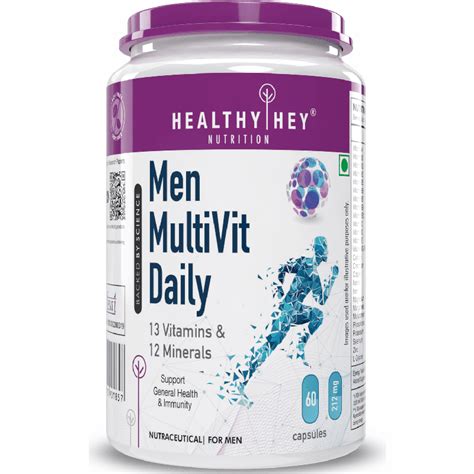 Buy MultiVitamin for Men, Supports Genreal Health & Immunity -Multi-Vit ...