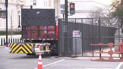 Fence Installed Around The Us Capitol Before The Biden Speech Ar15com