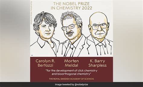 Nobel Prize 2022 Chemistry Nobel Goes To 3 Scientists For Development