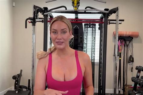 Paige Spiranac Takes Golf Fans On Journey To Grow My Booty With Punishing Workout Daily Star