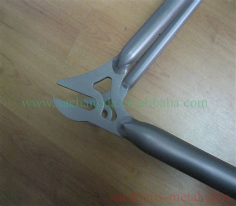 Titanium Standard Track Bike Frame With Sanding Blast Finished Xacd