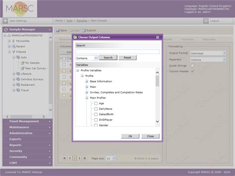 Specifying The Sample Output File Quenchtec Support