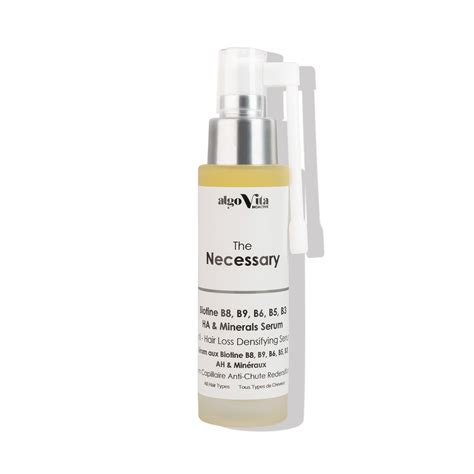biotines b8 b9 b6 b5 b3 ha and minerals serum