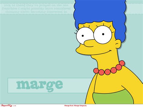 Marge The Simpsons Wallpaper 6345227 Fanpop