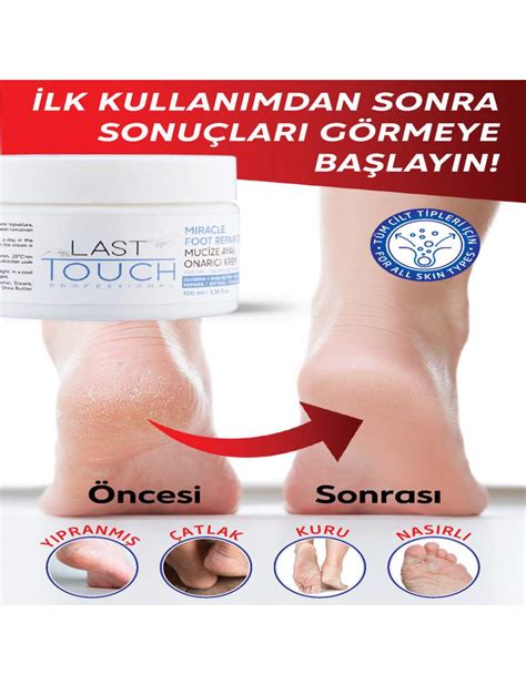 Last Touch Çatlak Onarıcı Ayak Bakım Kremi Ayak