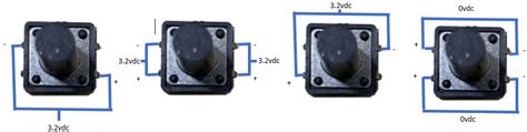 Microcontroller Connecting 6 Push Buttons With Esp32 With 1 Common