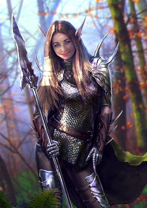 Female Elf Female Armor Female Pics Fantasy Art Warrior Fantasy